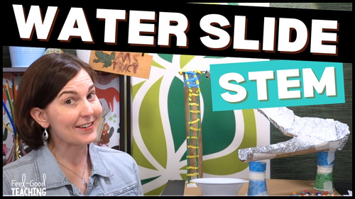 Summer or End of the Year STEM Activity - Wicked-Fast Water Slide Video