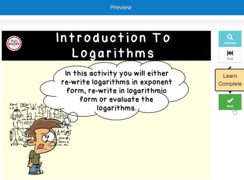 Introduction To Logarithms Convert Logarithmic And Exponential Forms ...