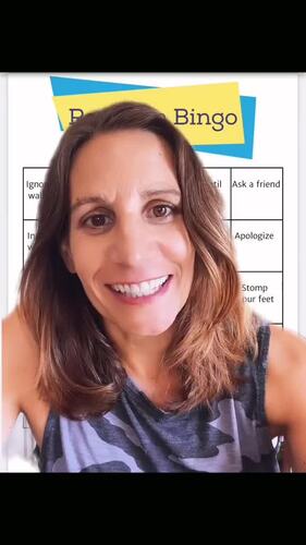 Reaction to Problem BINGO! Game for Social Flexibility and Self ...