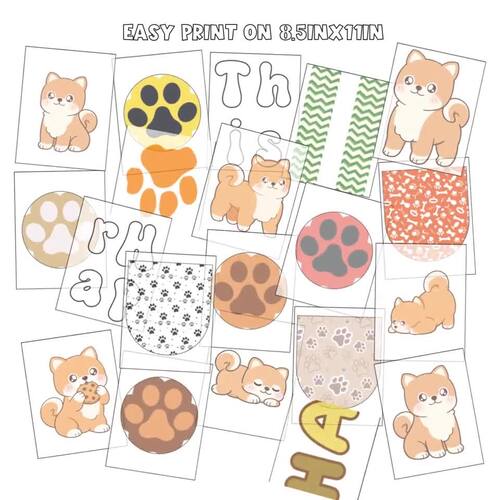Dog Bulletin Board Kit | Puppy Classroom Decor | Welcome Pack | Editable