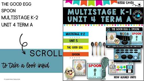 COMPLETE BUNDLE STAGE 1 Term 1A (first year) NSW DET English Units ...