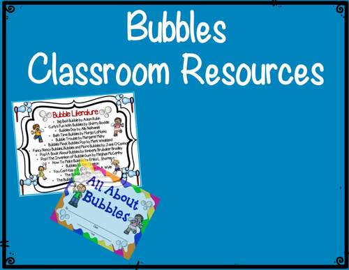 Bubbles Themed Unit: Literacy & Math Centers & Activities | TPT