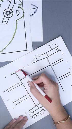 Hanukkah Dot to Dot Printable Worksheets for Kids | Printable Chanukah ...