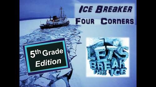 5th Grade Ice Breaker - "FOUR CORNERS" get-to-know-you game | TPT
