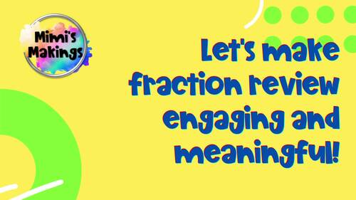 3rd Grade Self Checking Fraction of the Day Pixel Art Activity - 3NF