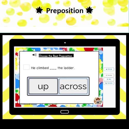 Positional Words / Preposition BOOM Cards™ Digital Activities | TPT