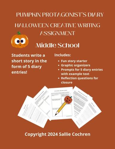 Pumpkin Protagonist's Diary-Halloween Creative Writing Assignment ...