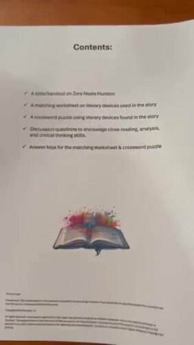 Complete High School ELA Lesson on Zora N. Hurston's "John Redding Goes ...