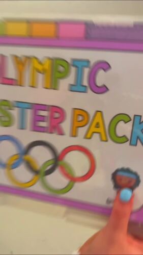 OLYMPIC BOOSTER PACK - OLYMPIC/PARALYMPIC ACTIVITIES 2024 PARIS PACK