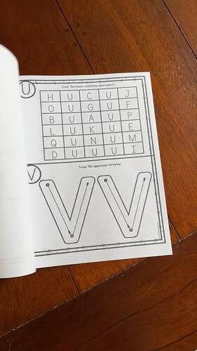 Kindergarten Readiness Uppercase Letters Preschool Workbook | TPT