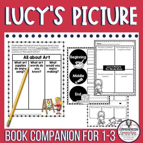 Lucy's Picture by Nicola Moon Reading Writing Activities Grandparent's Day