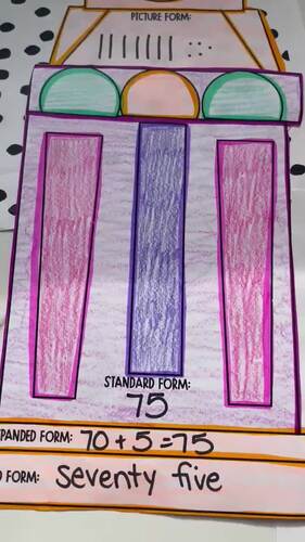 Ramadan Math Place Value Craft by The Teaching Diva Corner | TPT