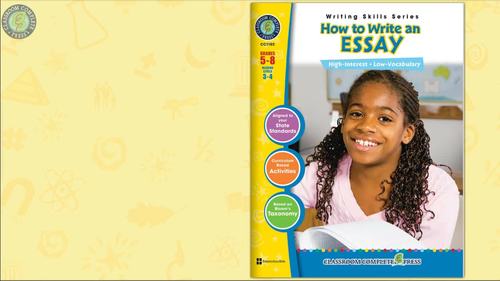 How to Write an Essay Gr. 5-8 - Distance Learning by Classroom Complete ...