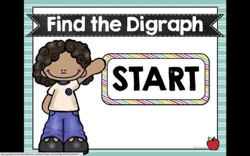 Find the Digraph | Interactive Game for Google Slides by Emily Campisano