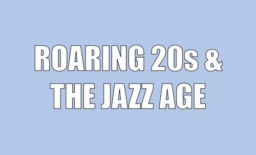 Roaring 20s & Jazz Age U.S. History Timeline Anchor Charts with Flashcards