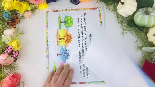 Seasons Diversified Nonfiction Lesson Text Features Scavenger Hunt RI.2.5