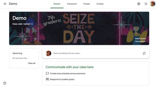 ANIMATED Google Classroom™ Banners Headers | 7th GRADE by Teaching Literacy