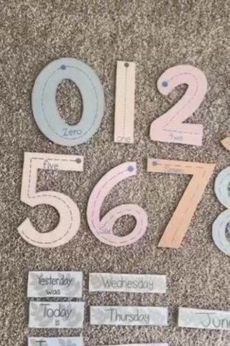 Natural Nature Numbers by Emily Weant | TPT