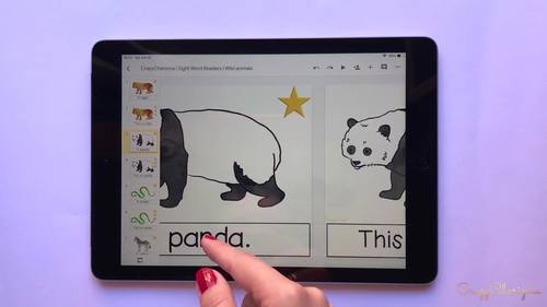 Kindergarten Emergent Reader | At the Zoo Sight Word Sentences for Kids