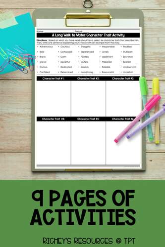 A Long Walk to Water + Salva's Story Documentary Unit HMH 6 Digital + Print