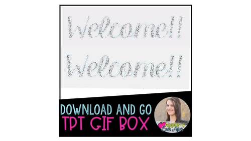 Cool Blue Animated Quote Box EASY INSTALL Gif! by Apple-y Ever After