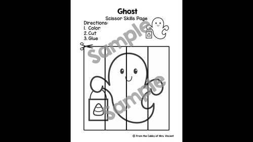 Ghost Scissor Skill Cutting Practice - 2 Variations by From the Cubby