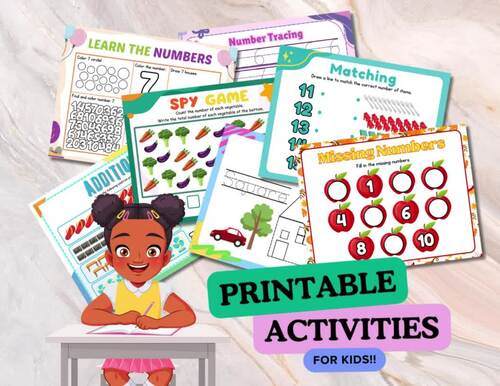 Kindergarten Math | 100+ Activities | Learn the Numbers | ELLWorksheets