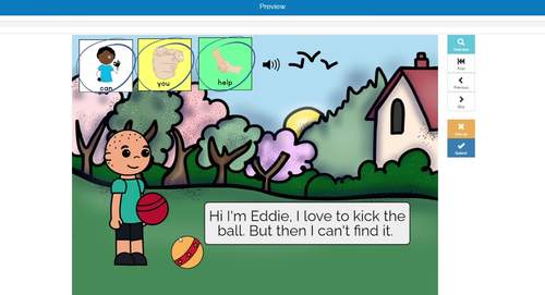 Boom Cards™ AAC Core Words WHERE is the ball for Special Education and ...