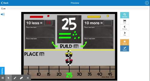 BOOM™ Cards: 10 MORE and 10 LESS (1 to 100) by GroovyGarden | TPT