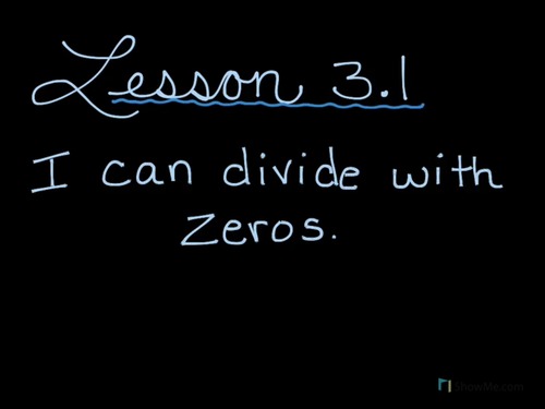 Math Expressions Fourth Grade Lesson 3.1 Divide with Zeros | TPT