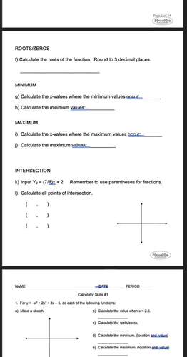 Precalculus - Polynomials TOTAL UNIT Bundle: Lessons, Quizzes, Review ...