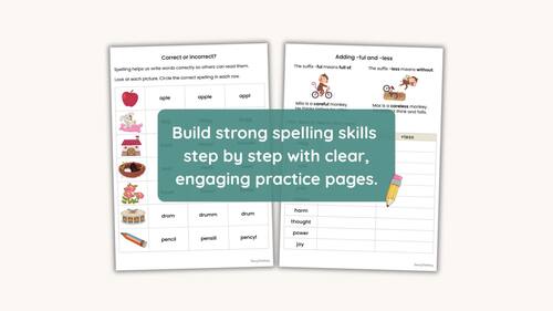 Year 2 Spelling & Word Building Workbook | Suffixes, Apostrophes ...