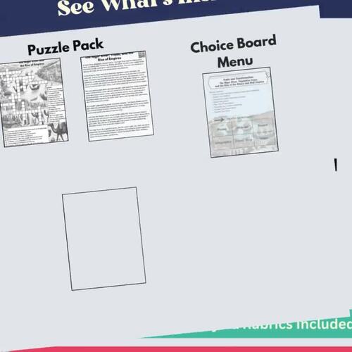 HSS 7.4.1 Bundle: The Niger River, Trade, and the Rise of Empires