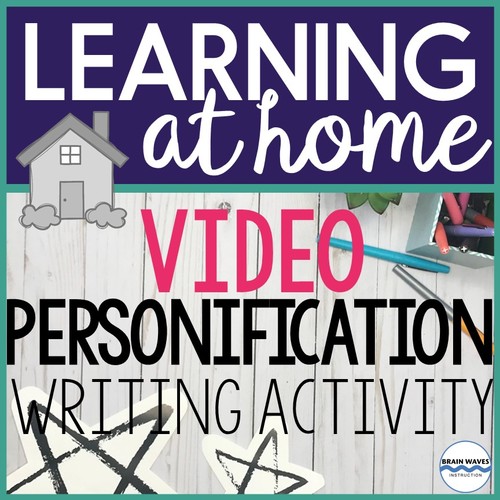 Distance Learning Creative Writing Activity Figurative Language Lesson