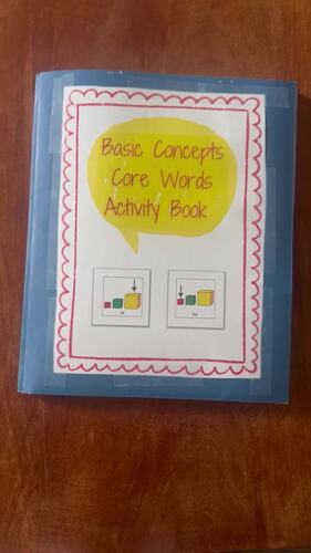 AAC Basic Concepts Core Words Activity Book BUNDLE! by Truth Talk ...