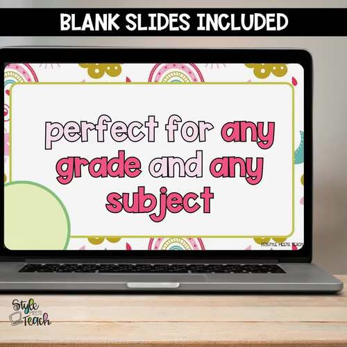 Classroom Management Agenda Slides | Digital Morning Routine & Daily ...