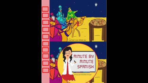 Spanish Culture Find the Differences Los Reyes Magos Hacer Hallacas Navidad