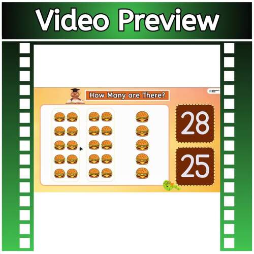 Count and Pick: How Many are There? (Numbers 21-30) Digital Resources