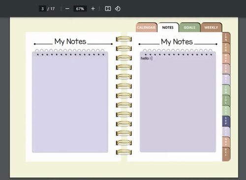 2025 Minimalist Digital Planner A Stylish and Functional Organization Tool