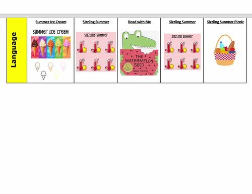 June Toddler Lesson Plans Version 2 by Admin 4 You | TPT