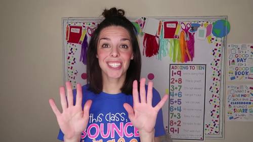 Making 10 | Addends of Ten Chant and Poster by Polka Dots Please