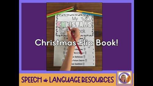 Christmas Flip Book by Katrina Bevan | TPT