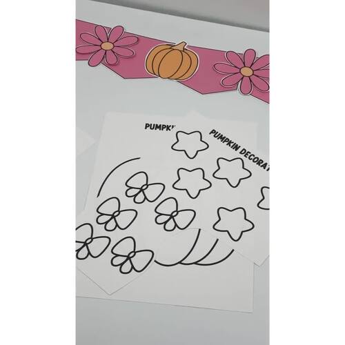October Pumpkin Crafts and Fall Pumpkin Patch & Pumpkin Spice Bulletin ...