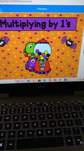 Halloween Multiplication 11-12 Boom Cards by Homeschooling Autism