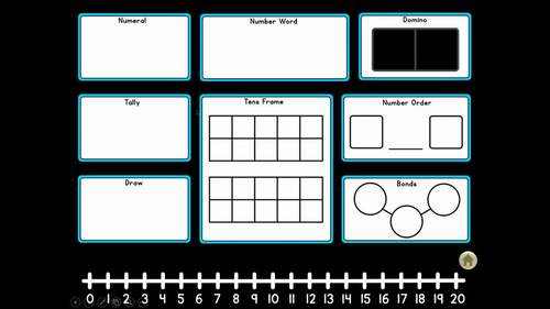 Number of the Day - Digital Learning - Number Sense 1-20 + Worksheets ...