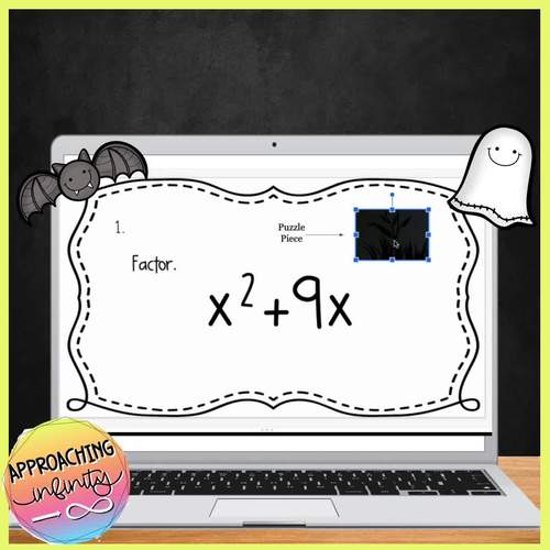 Halloween Factoring Digital Mystery Picture Puzzle by Approaching Infinity