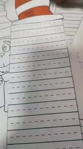 Dr. Seuss Crafts Flipbook | Mini Book Activities Writing Coloring ...