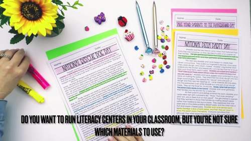 May Reading Comprehension Passages | Monthly Reading Passages | Nurses Day