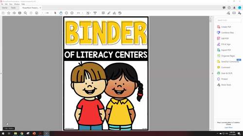 A Binder of Phonics Centers | No-Prep Binder of Centers, Small-Group ...