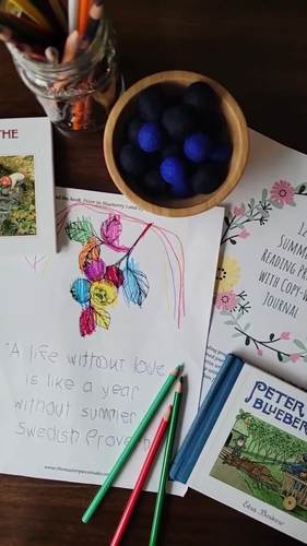 12 Week Summer Reading Program for Kids by The Masterpiece Studio